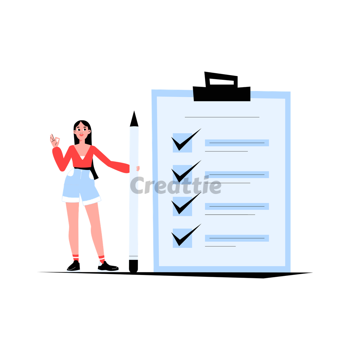 Download Complete Checklist animation in Lottie JSON