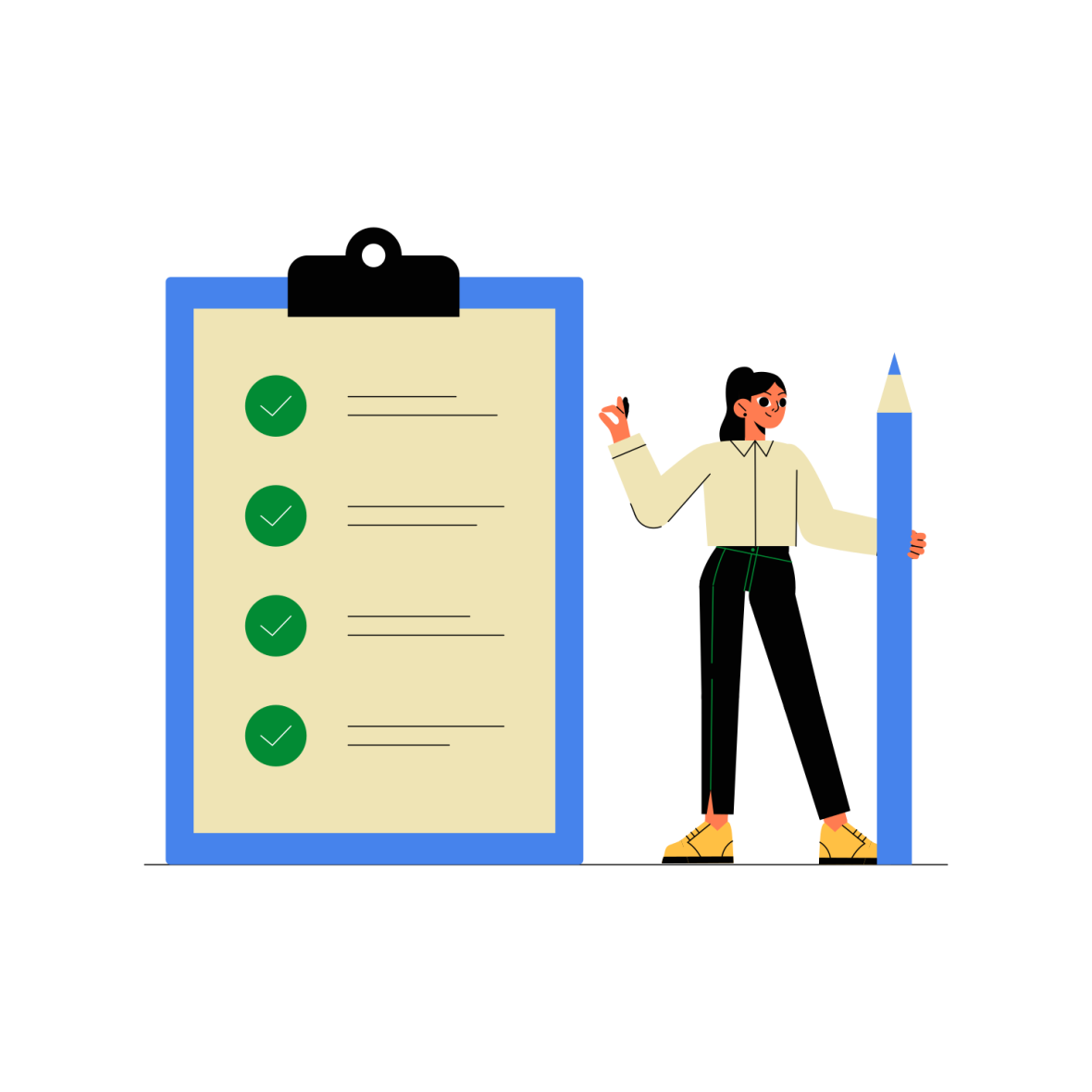Download Complete Checklist animation in Lottie JSON