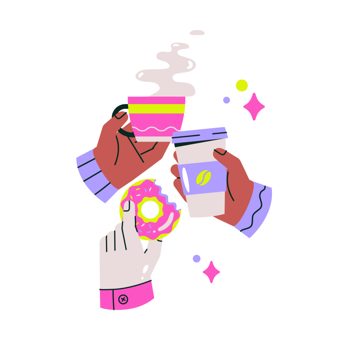 Download Coffee Break animation in Lottie JSON