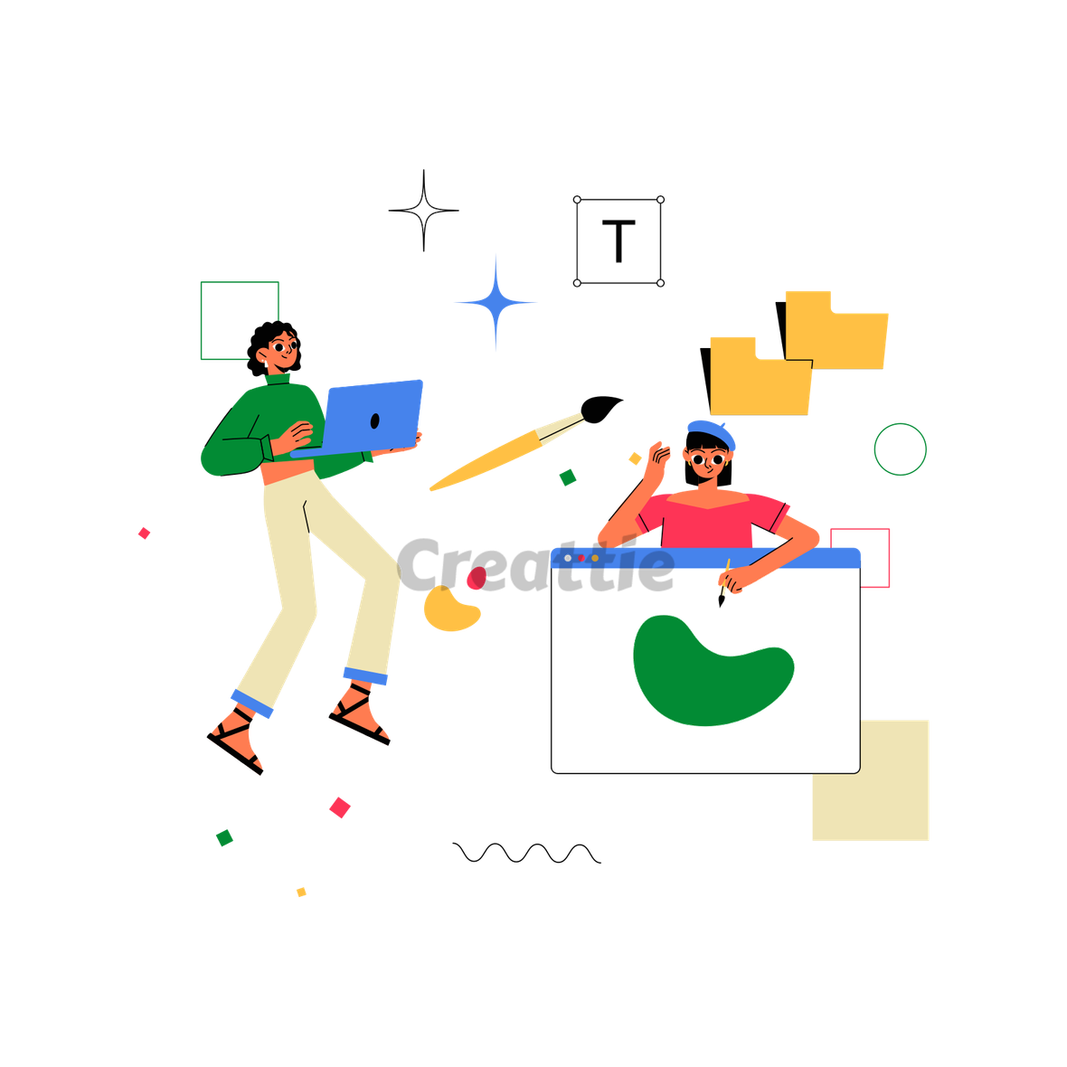 Download Creative Management animation in Lottie JSON