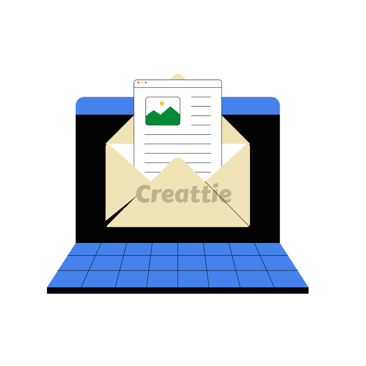 Download Email Communication animation in Lottie JSON