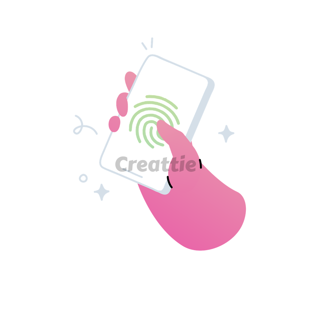 Download Biometric Authentication Animation In Lottie Json