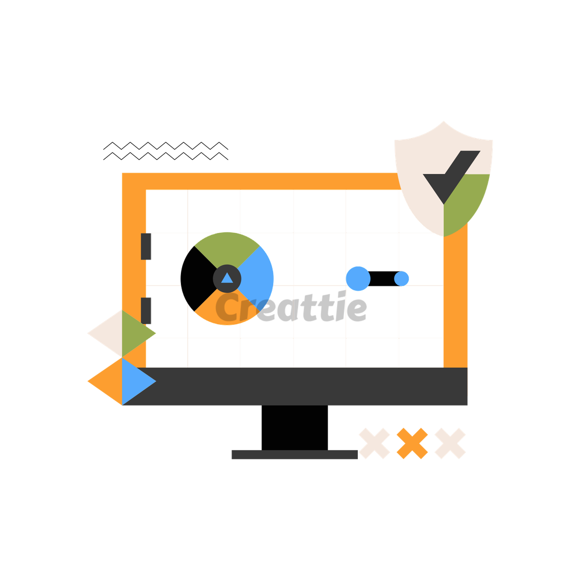 Download Secured animation in Lottie JSON