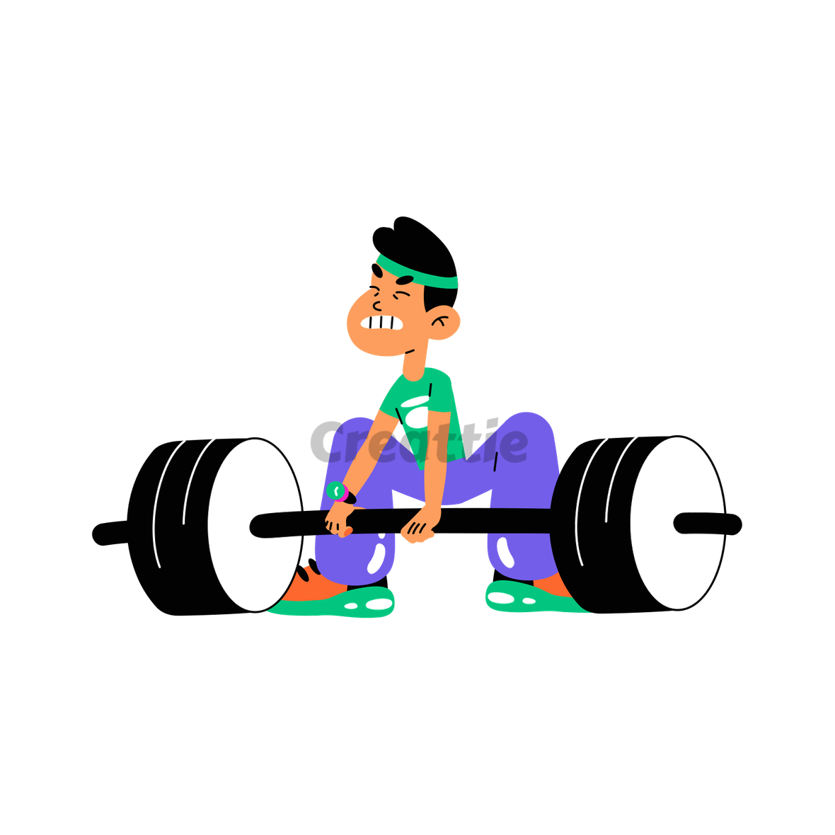 Download Heavy Lift animation in Lottie JSON