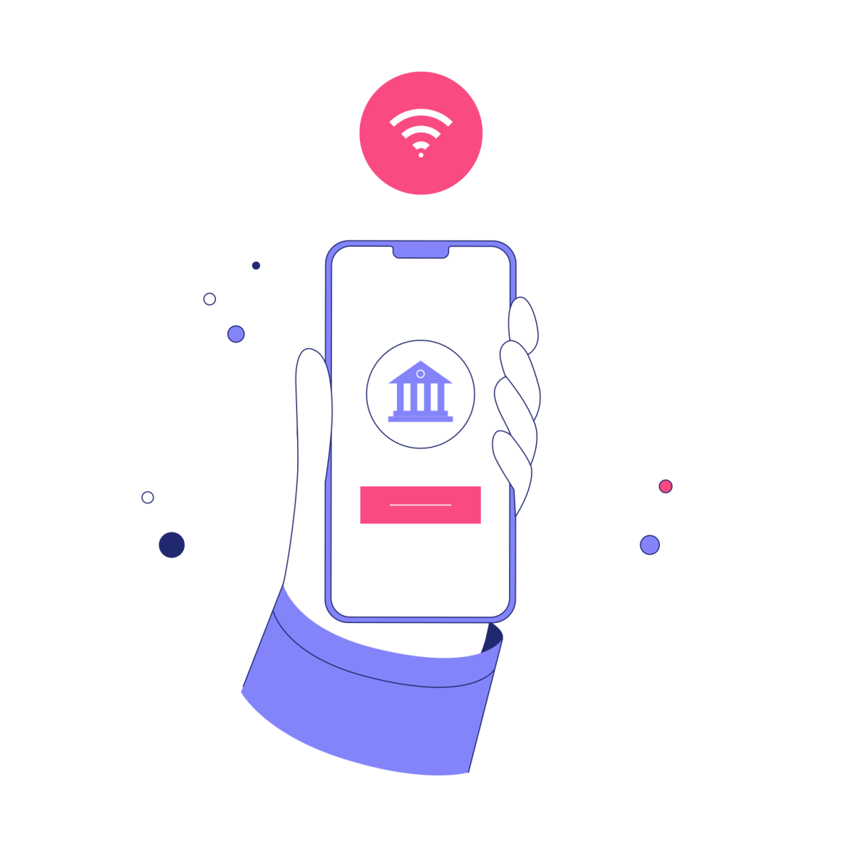 Download Online Banking animation in Lottie JSON