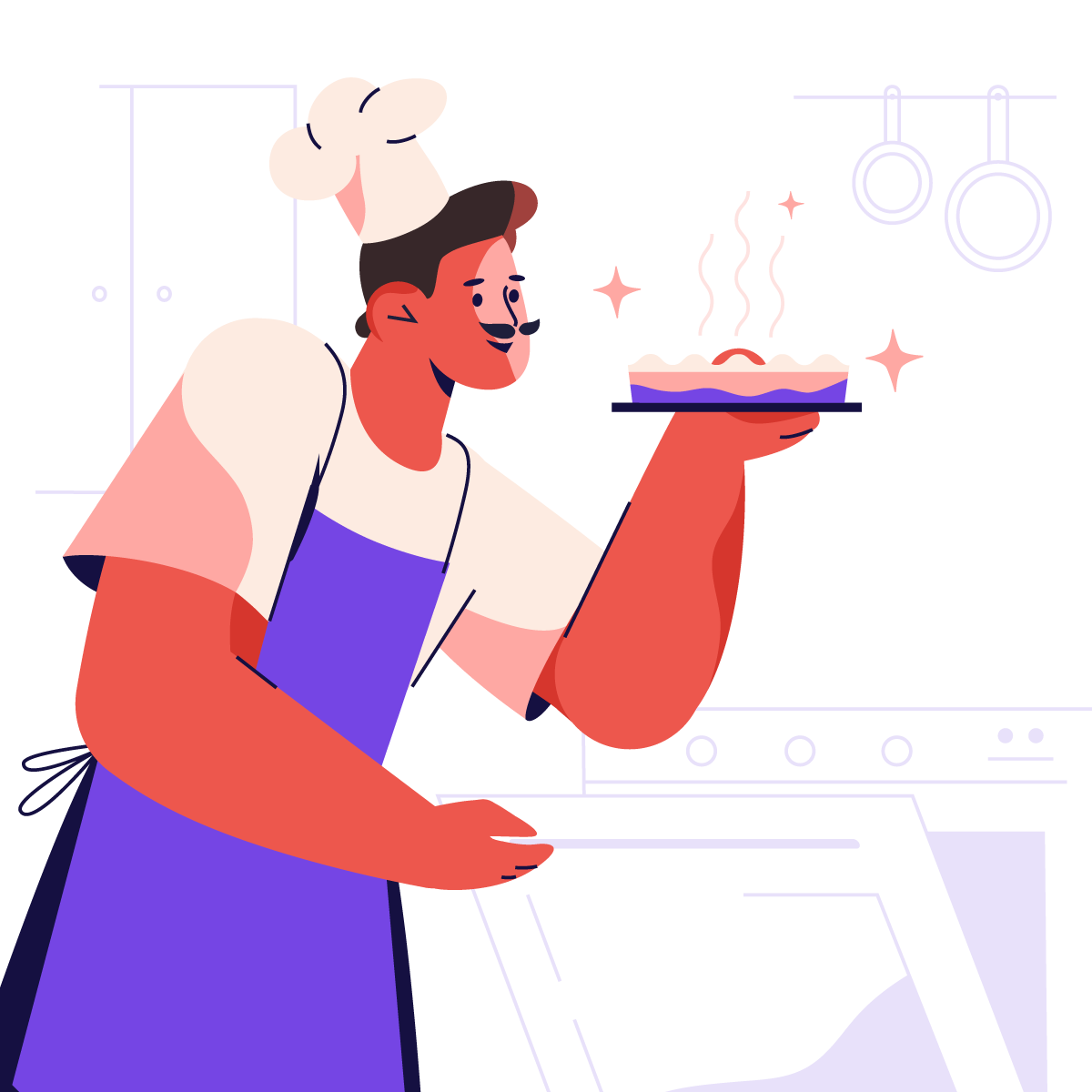 Download Chef animation in Lottie JSON