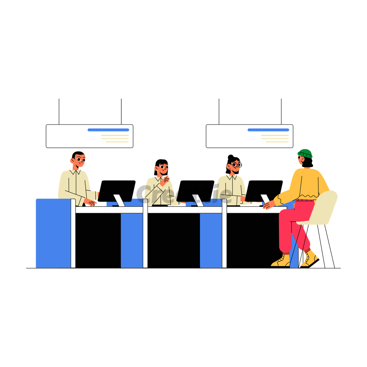 Download Banking Service animation in Lottie JSON