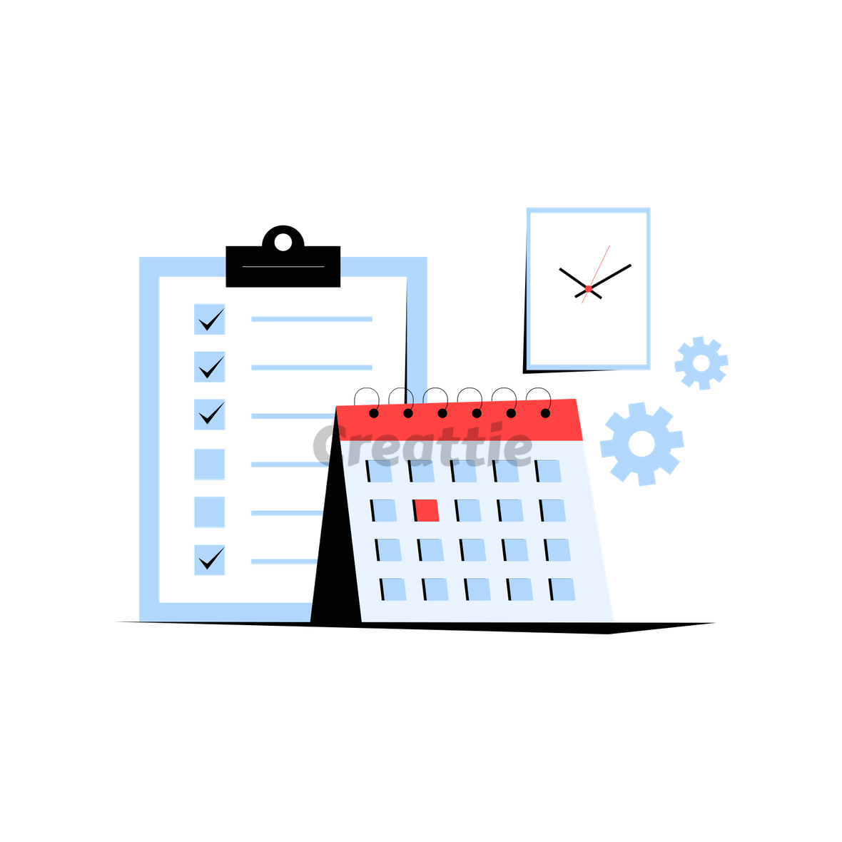 Download Tasks and Deadlines animation in Lottie JSON