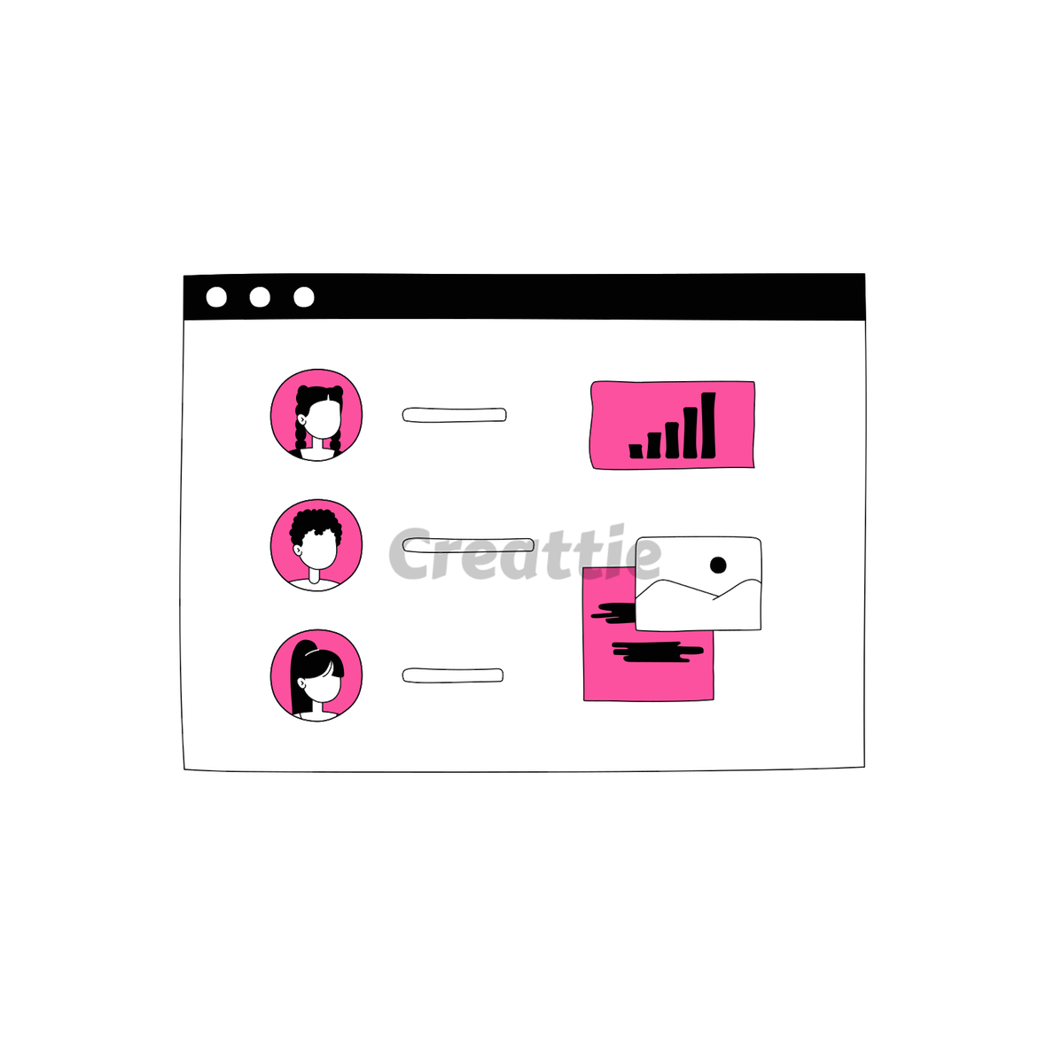 Download Task Assignees animation in Lottie JSON