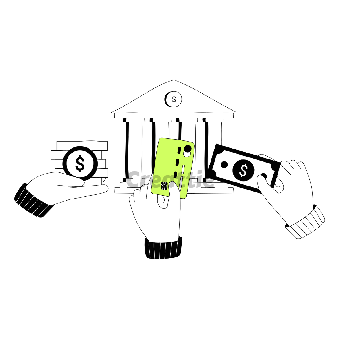 Download Bank animation in Lottie JSON