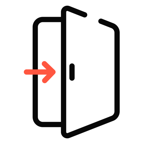 Download Emergency Exit animated Icons in JSON Lottie