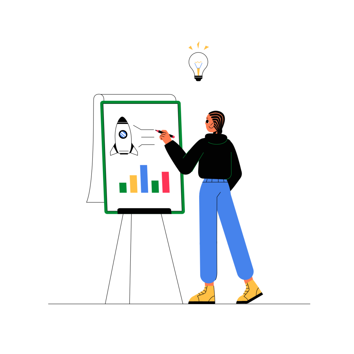 Download Startup Benchmarking animation in Lottie JSON