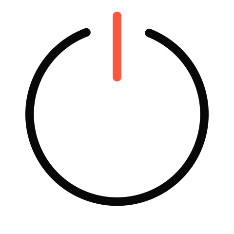 Download Power Button animated Icons in JSON Lottie