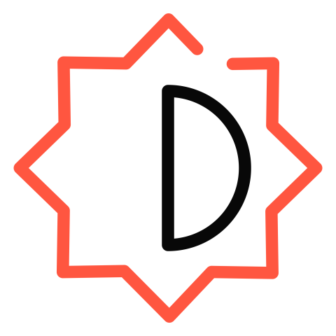 Download Brightness Half animated Icons in JSON Lottie