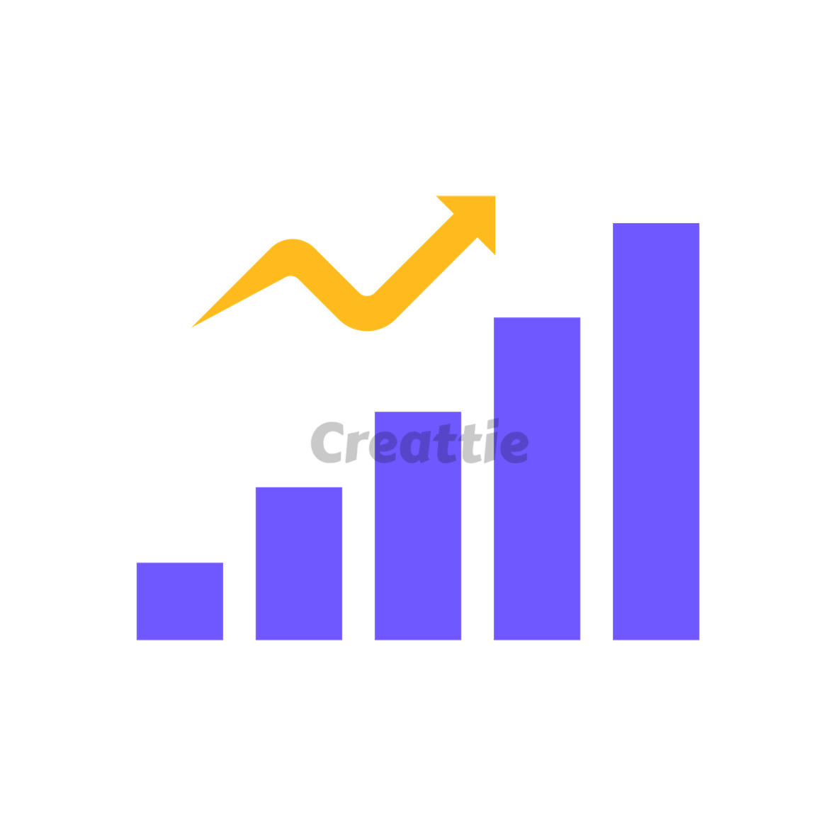 Download Growth Chart Illustration in SVG & PNG