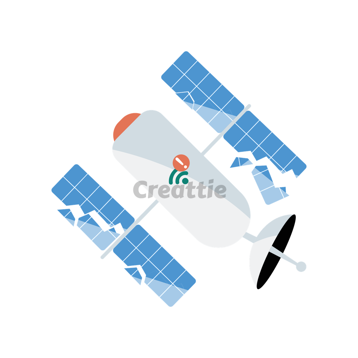 Download No Internet Connection Illustration in SVG & PNG