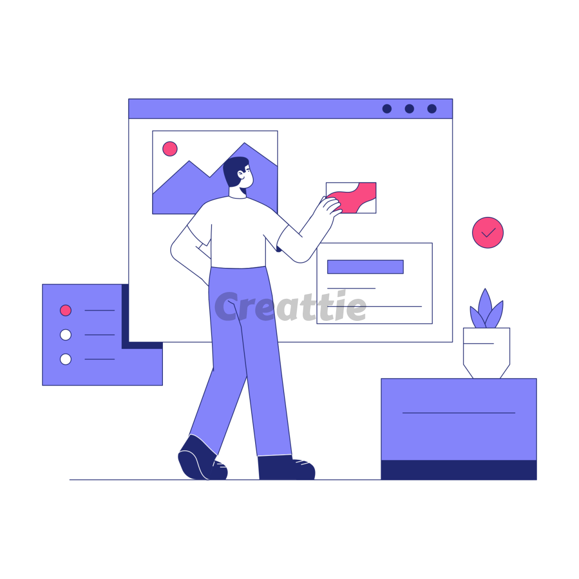 Download Front-end Development Illustration in SVG & PNG Download Front-end Development Illustration in SVG & PNG